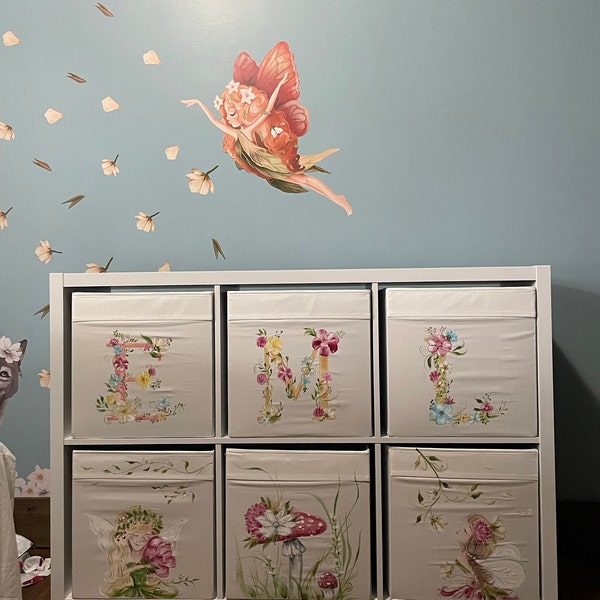 Custom Ikea Drona Storage White Box Expedit/kallax Insert - Doodle ...