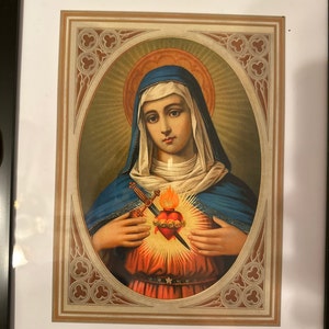 St. Bride st. Brigid by John Duncan Catholic Art Print - Etsy