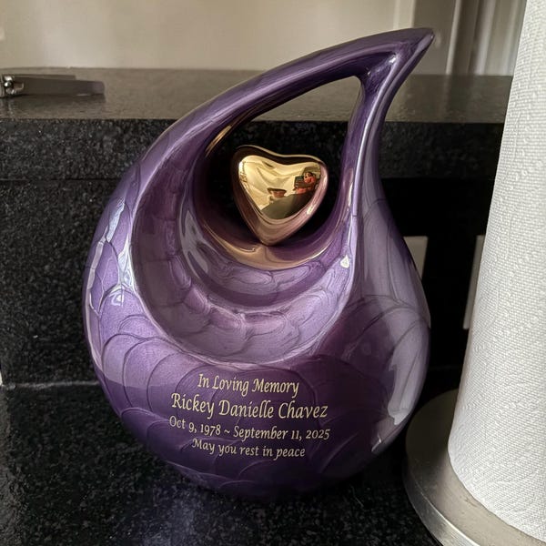 Game Over Cremation Urn for Ashes - Funeral Urn for Human - Urn for ...