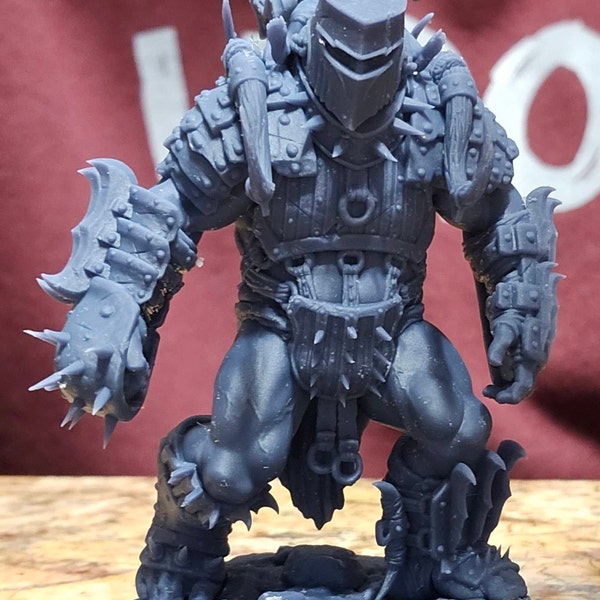 Mounted Giant Miniature - Flesh of Gods | Dwarf Battle Master Model | Dungeons and Dragons | Dnd ...