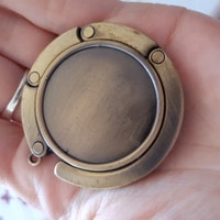 Raw Brass Circle Connectors, Round Loop Charms,raw Brass Hoop Charms ...