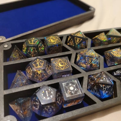 D&D Player Companion Box Dnd Spell Book Dungeon Case Wood - Etsy