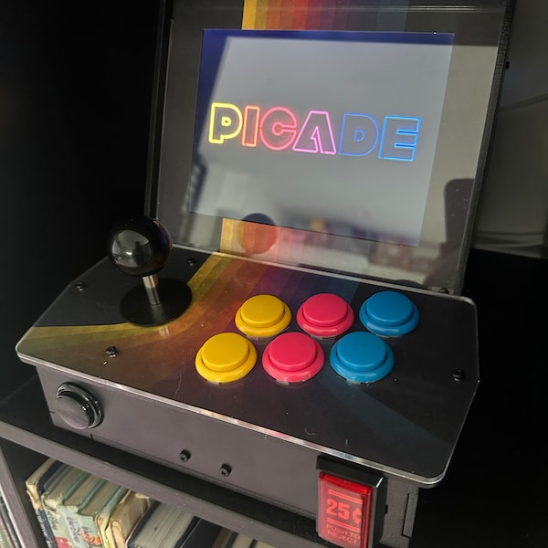 Full Size Arcade 3D Printed Coin Door With LED Credit Buttons - Etsy