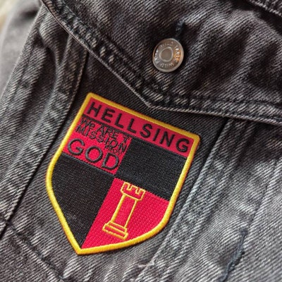 Hellsing Shield Cosplay Patches, Qty 2 - Etsy