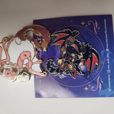 Monster Hunter Enamel Pins 2 X 1.5 Inch - Etsy