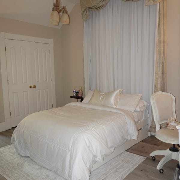 Extra Wide Linen Fabric, Stonewashed Linen, 110 Inches (280 Cm) Wide ...