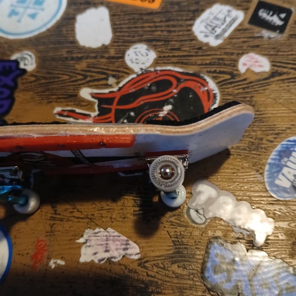 The "graffiti" Eco Series Graphic Fingerboard Deck by Finger Space - Etsy