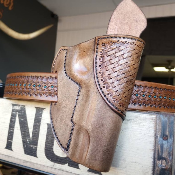 PDF Digital Pattern - 1911 - 3" Avenger Style Leather Holster Pattern ...