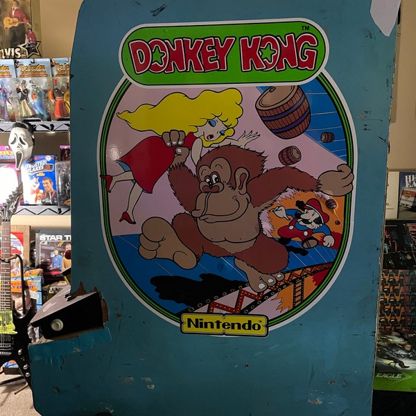 Galaga Arcade Graphics / Original Size / Side Decals - Etsy