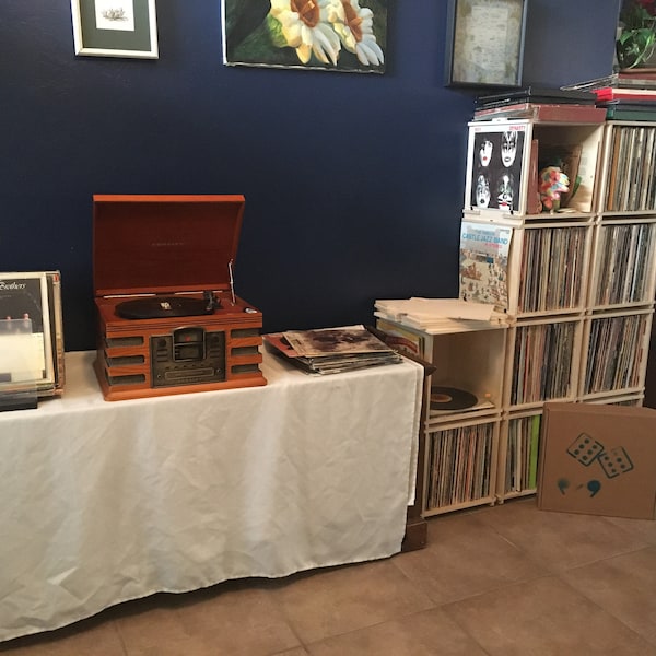Record Storage Single Box Design Your Own - Etsy