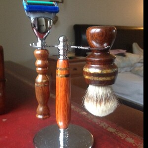 Razor Handle Mach 3 and Natural Edge Box Men's Shaving Gillette ...