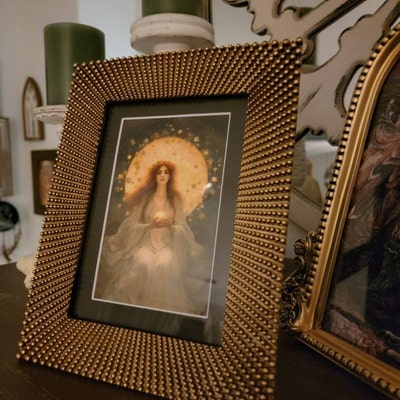 Inanna Divine Feminine Oracle Art Poster Print - Etsy