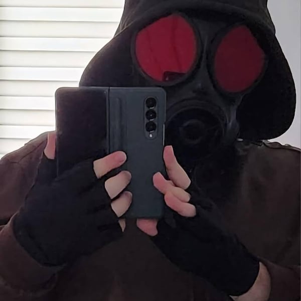 S10 FMJ08 Gas Mask Filter Lens Multi Colour Black Red Blue Green Orange ...