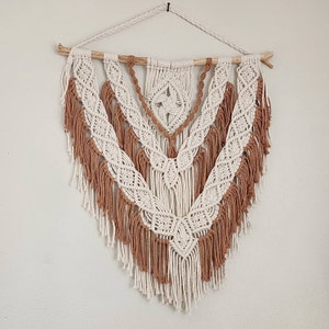 Copper Coloured Cloud Frame/macrame/cloud/cloud Wall Hanging /cloud ...