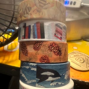 Musical Notes Washi Tape, Sheet Music Washi Tape, G-clef Washi Tape ...