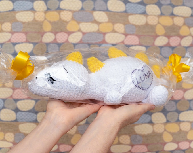 Possum Christmas Stocking Crochet Opossum, Holiday Stocking Possum Bag ...