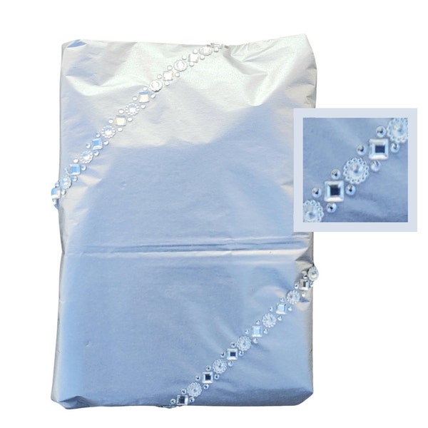 Denim Scarf Jewelry Bead Scarf Necklace Denim Jewelry Denim Summer ...