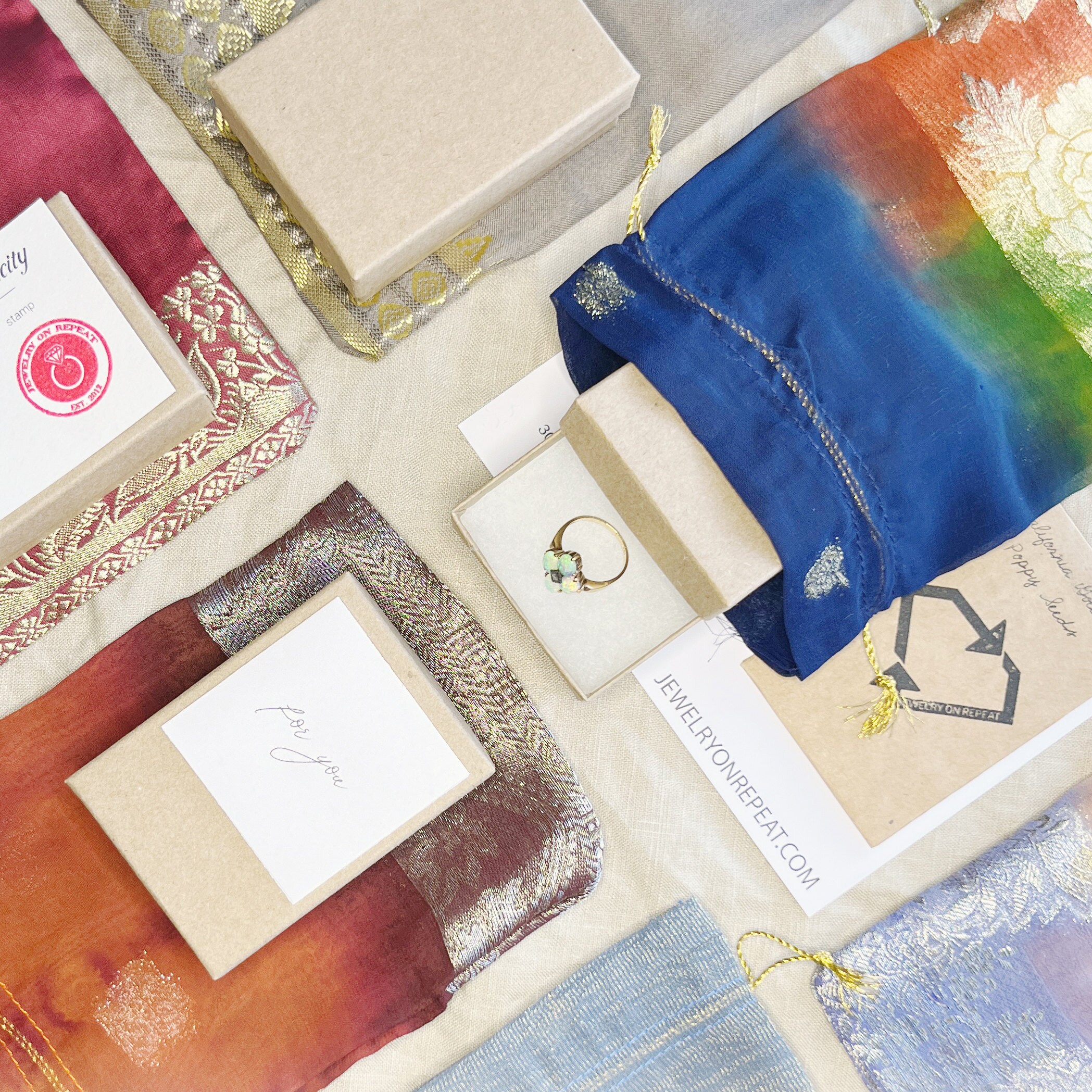 Vintage Diamond Halo Engagement Ring and Wedding Band Set in 10k Rose ...