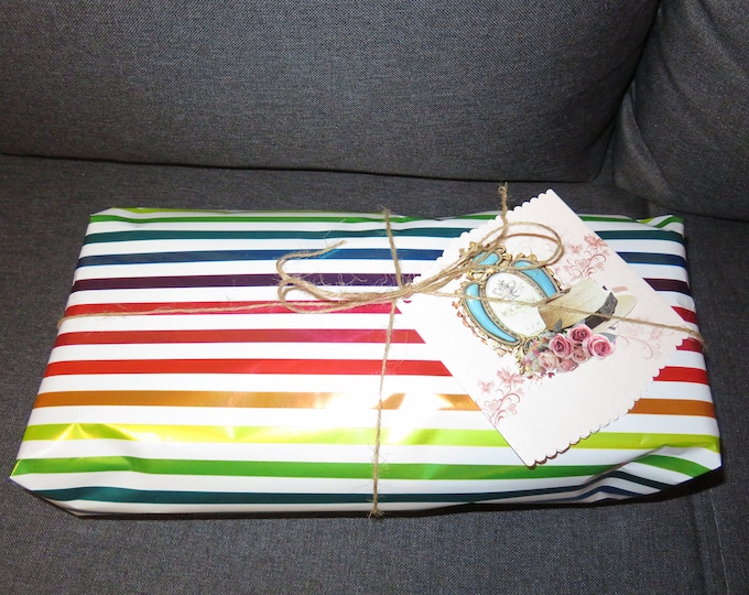 Top w stylu boho, materiał z recyklingu, aplikacja kwiatowa, rozmiar M ...