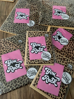 Happy Birthday, Pink and Red Leopard Print Greetings Card, Funky Card ...