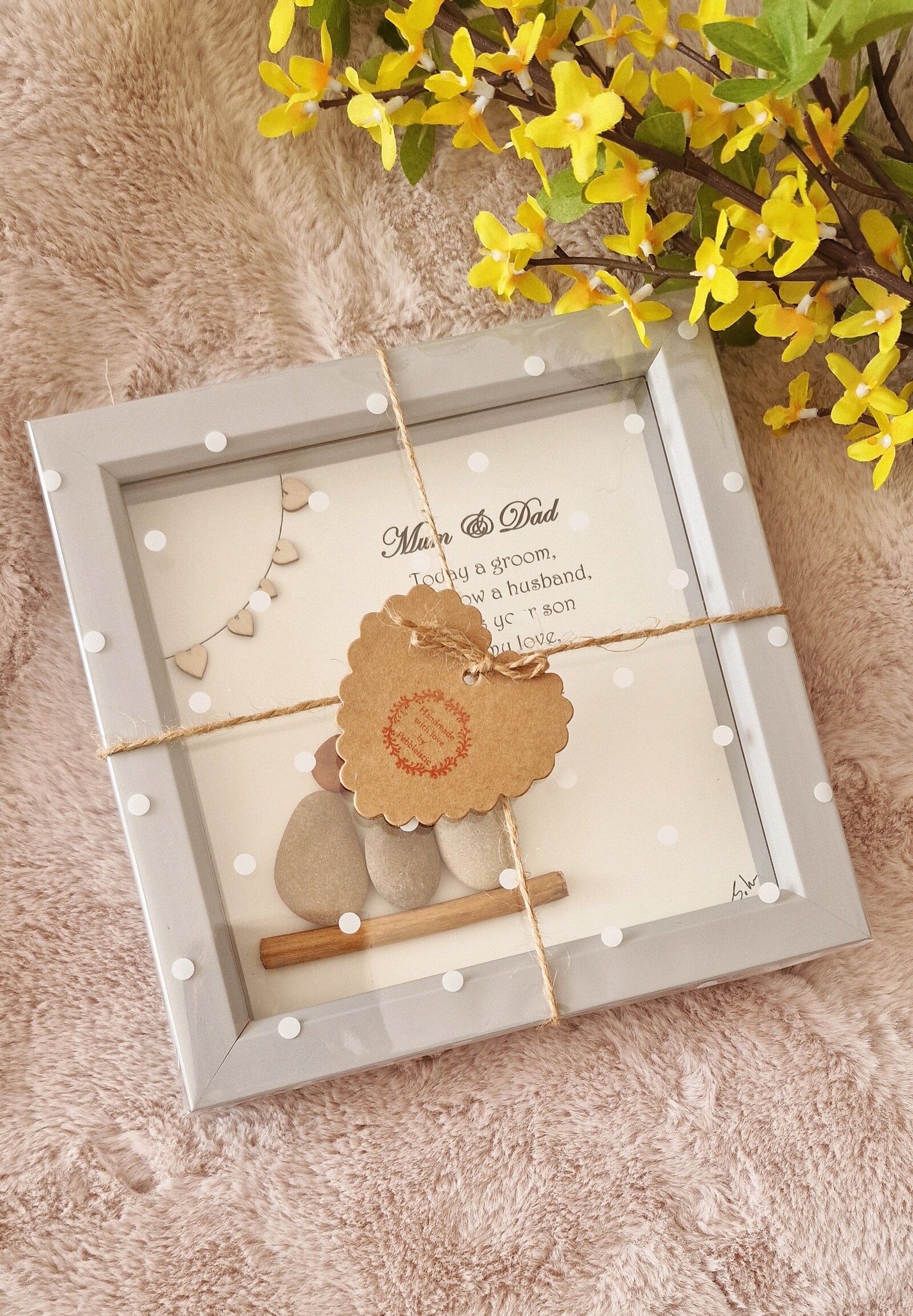 Friendship Gift Pebble Art Friend Gift Handmade Birthday Gift for Her ...