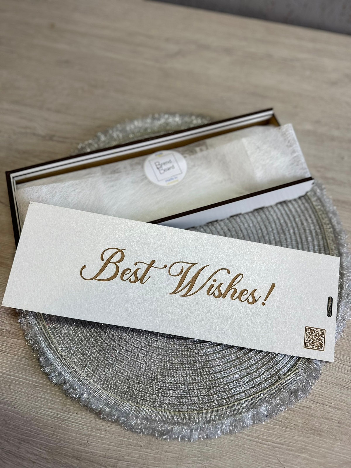 Beauty Prop Personal Business Card Holder,desk Accessories and Qr Codes ...