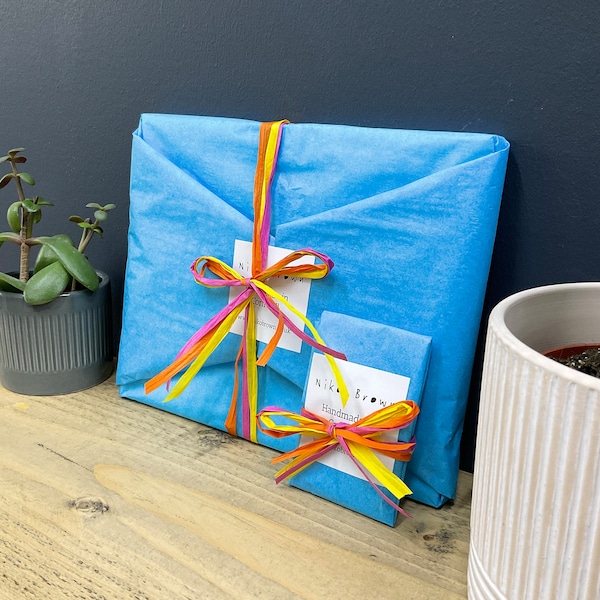 Glass Pocket Token With Message - Fused Glass Heart Token Handmade in ...