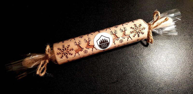ANCHORS Embossing Wooden Rolling Pin, Laser Deep Engraved HQ - Etsy