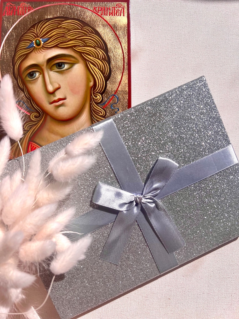 Personalized Hand-painted Orthodox Icon: Custom Size & Saint ...