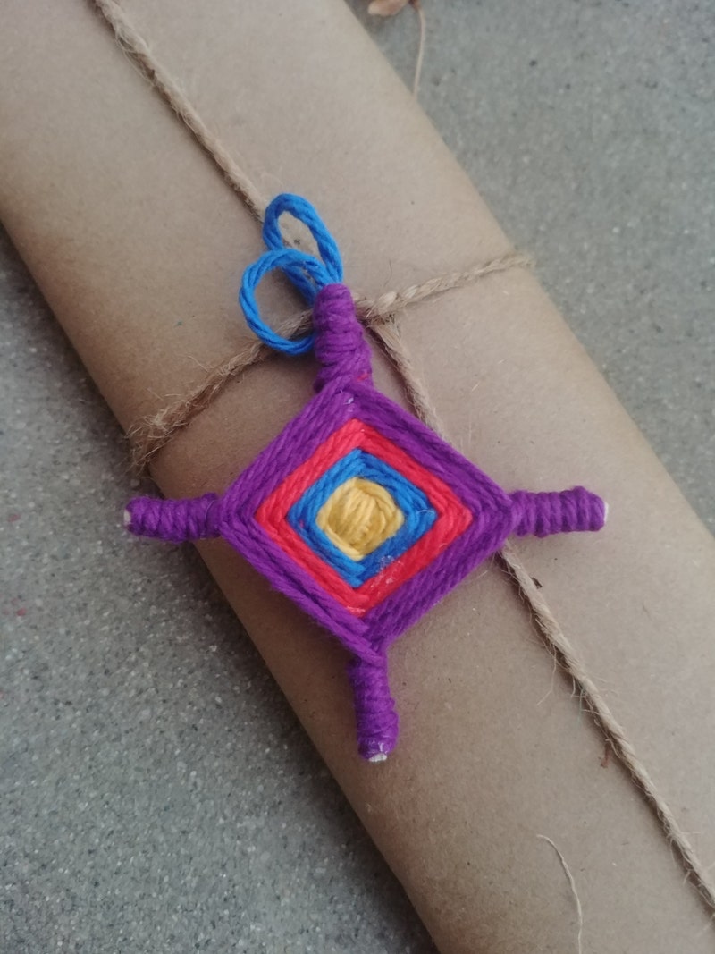 Handmade Ornament OJO DE DIOS, God S Eye, Symbol of Blessings - Etsy