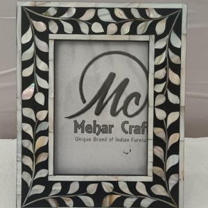 Bone Inlay Design Round Coffee Table Handmade Bone Inlay Wooden Modern ...