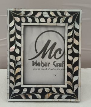 Bone Inlay Design Round Coffee Table Handmade Bone Inlay Wooden Modern ...