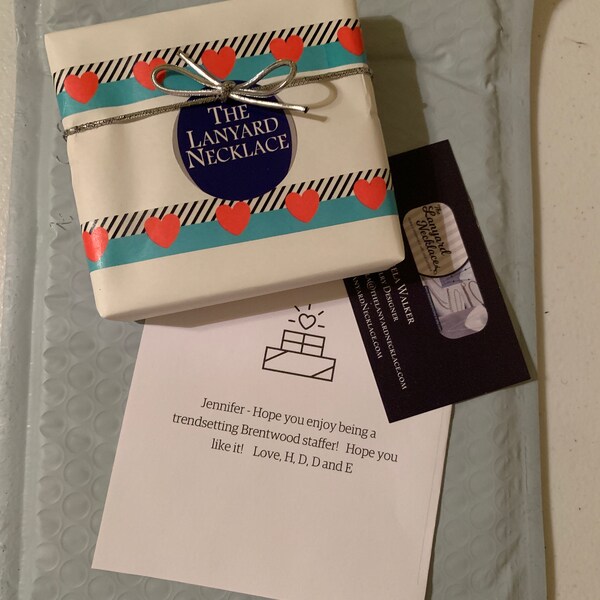 Beaded ID Badge Lanyard Crystal Pearls Brown Brass Rose - Etsy