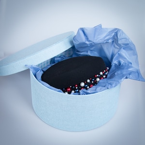 Medieval Bycocket Hat XL Peacock Feather Archer Reenactment - Etsy