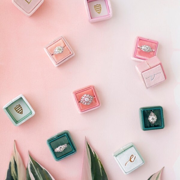 6-prong Solitaire Engagement Ring / Diamond Engagement Ring / White ...