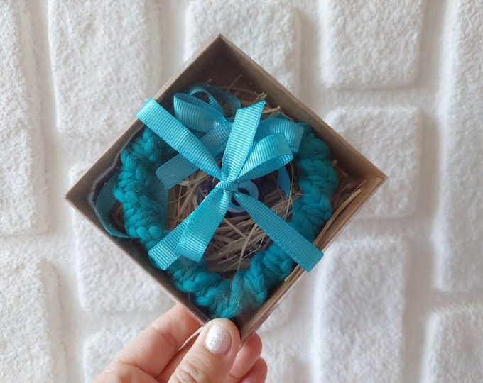 Personalized Blue Evil Eye and Sea Shell Keychain, Lucky Protection ...