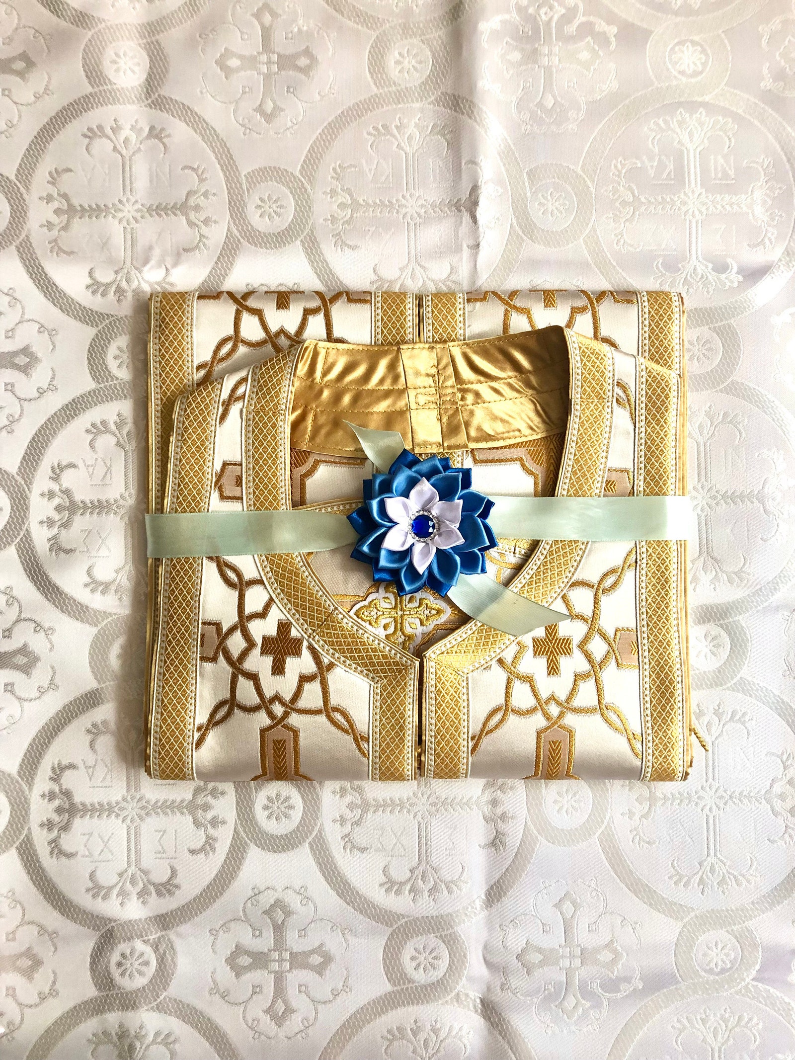 Orthodox Church Christian Cross Patch, Saint Andrew's Cross, Appliqué ...