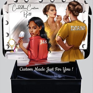 Customized Group Pjs/girls Trip Pjs/bachlorette Pjs/customized Pjs ...