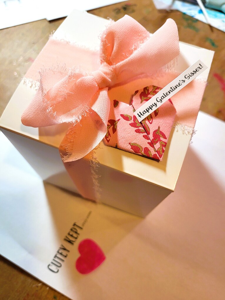 Hand-painted Paper Punch Hearts | 40 Pieces | 4 Styles | Original Art ...