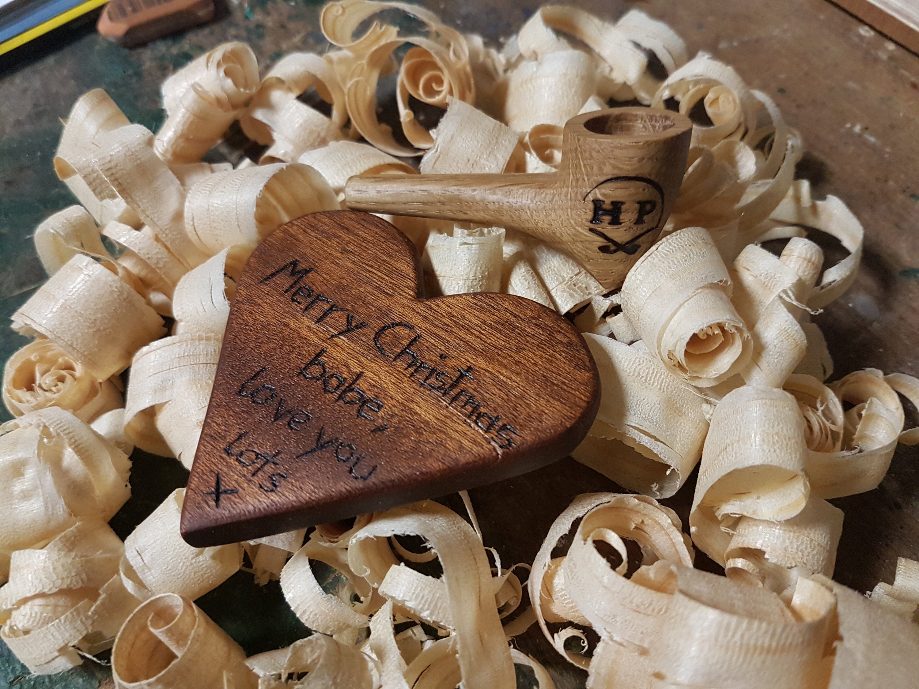 WOODEN SMOKING PIPE beechwaxedalternative to Glass Pipes - Etsy Canada