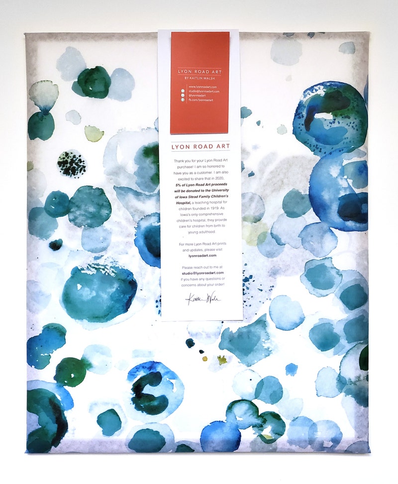 Blue Spine Print Series of 3 Anatomy Art Set 3 Watercolor Prints - Etsy