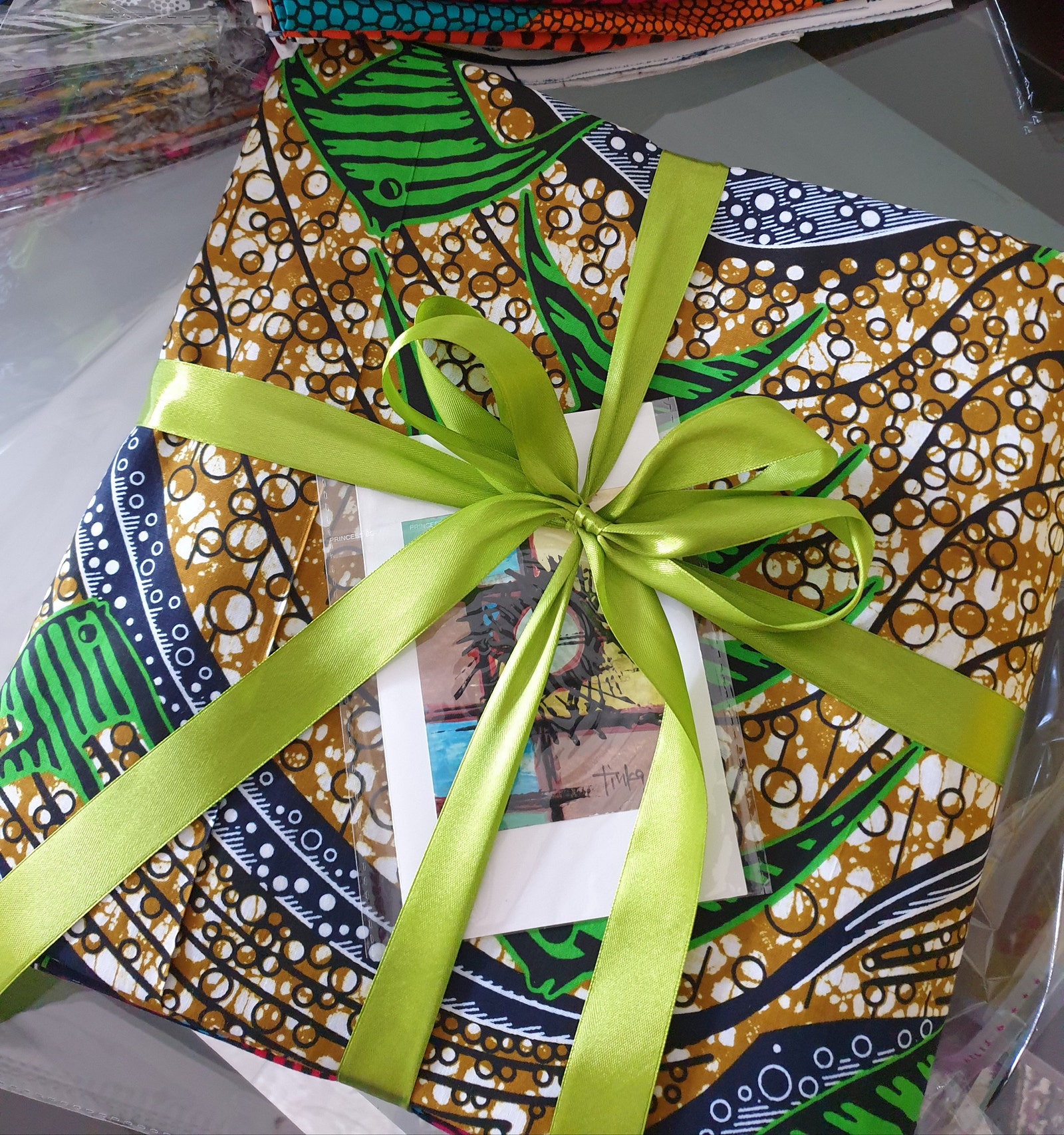 Hand-dyed Fabric Ethnic Fabric Nigerian Adire Batik Fabric African ...