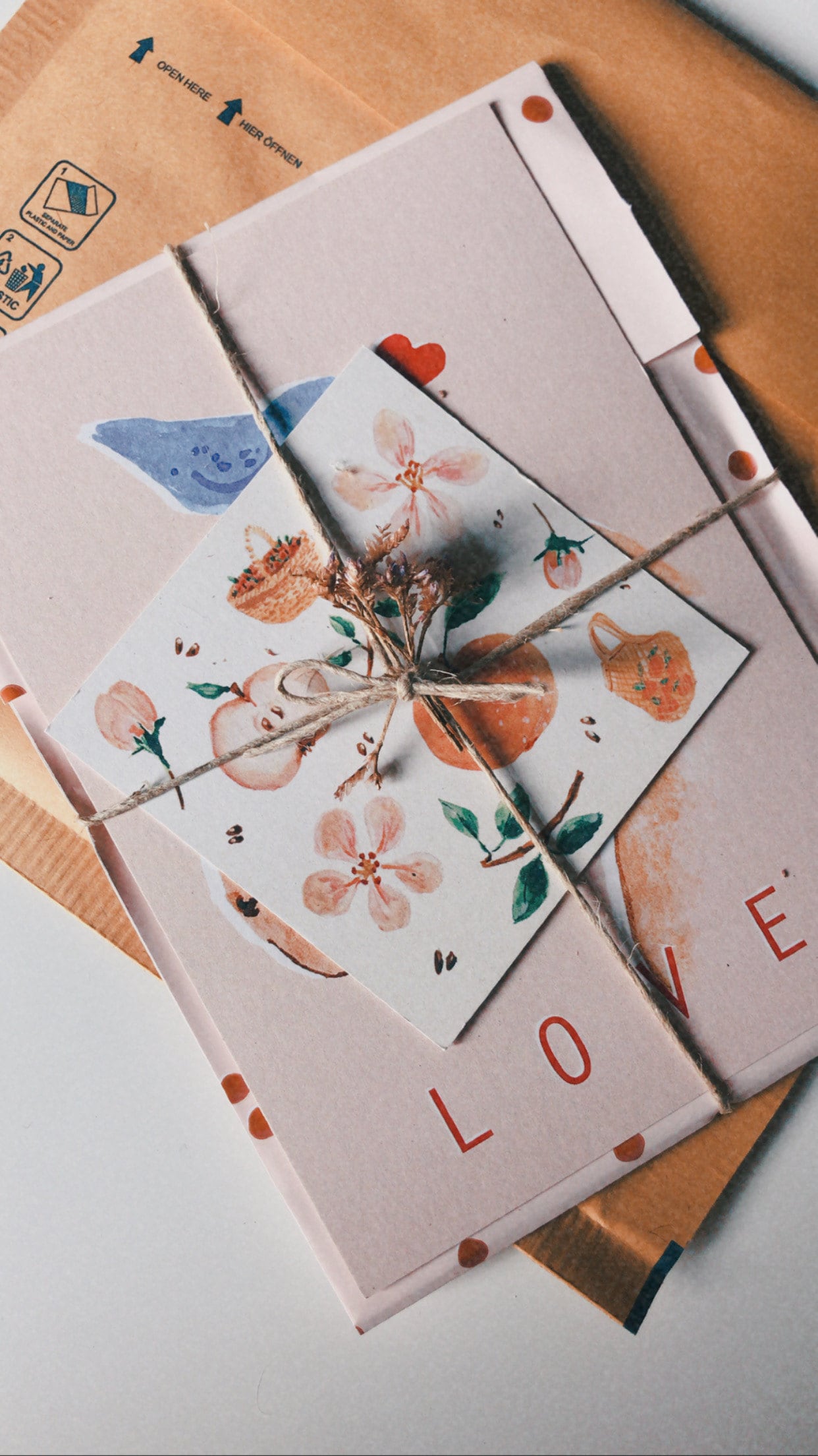 Mini Birthday Greeting Cards Set Limited Edition Tiny Happy - Etsy