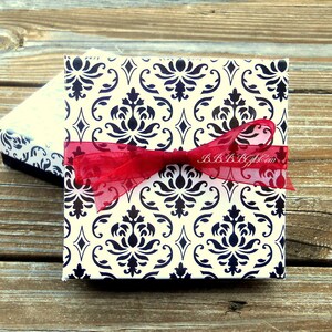 4 - 5.5" | Brown.red Christmas Polka Dot Rag Quilt Coaster Set : Cotton ...