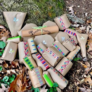 Make Believe Woodland Tree Block Set 32pc - Fairy Garden Play Set - - Etsy