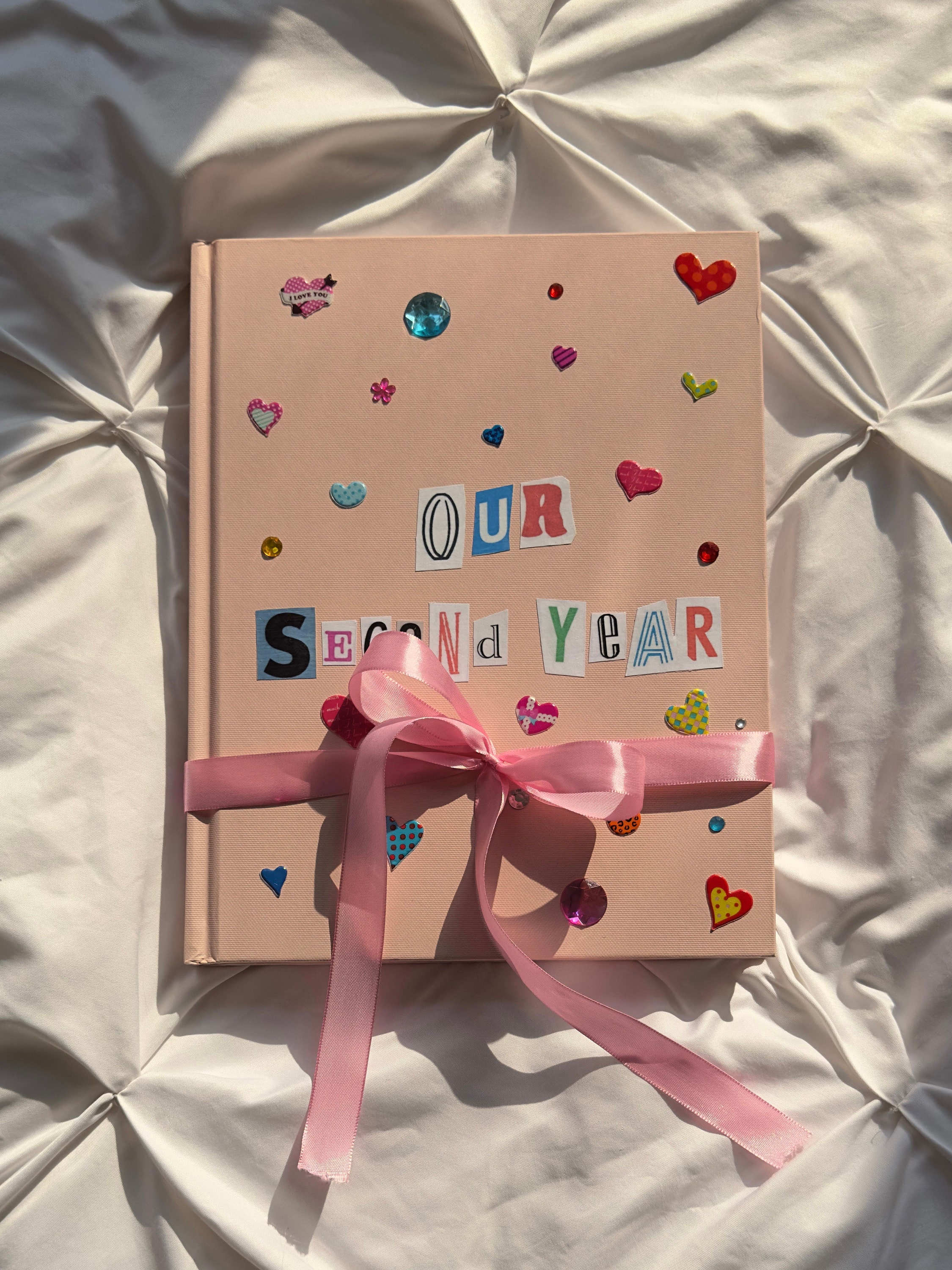 Our One Year Scrapbook First Anniversary Scrapbook Gift 110 - Etsy