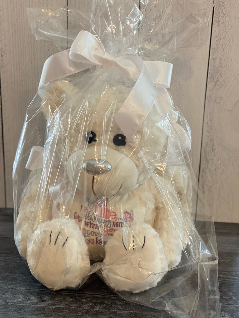 Personalized Memorial Stuffed Animal, Memory Bear, Loss Child, Infant ...