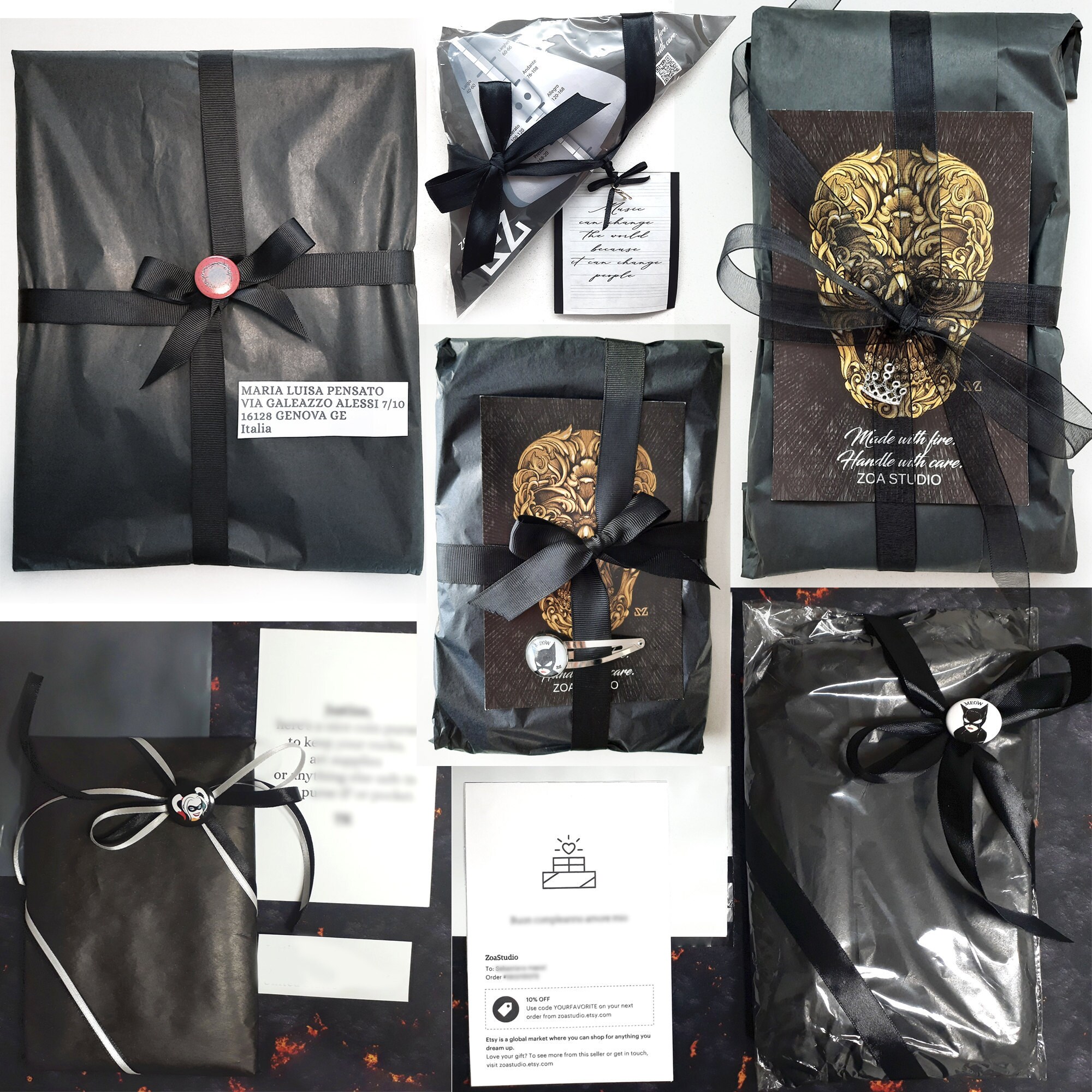 Hear Me Roar Catwoman Makeup Bag, Black Cat Makeup Bag, Cat Lover Gift ...