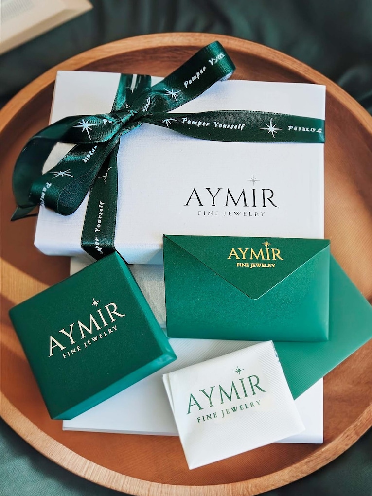 Seven Stone Natural Diamond Ring | Thin Gold Stacking Band - Etsy