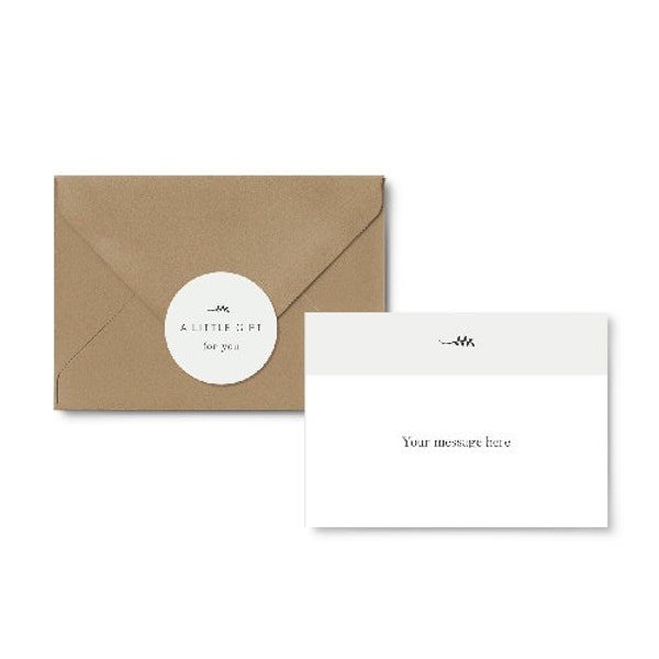 Personalized Thank You Notes Male Monogram Folded Note Cards With ...